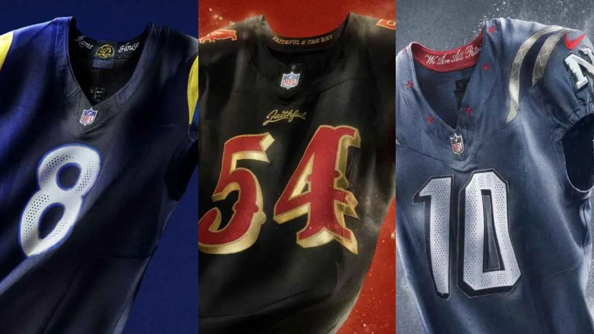 'Rivalries' uniforms revealed: Special alternate NFL jerseys for Bills, Dolphins, 49ers, Jets ...